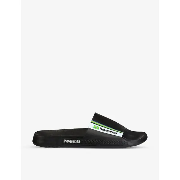 Havaianas Brazil Logo-print Rubber Sandals