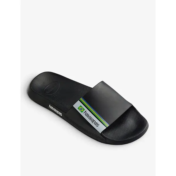 Havaianas Brazil Logo-print Rubber Sandals