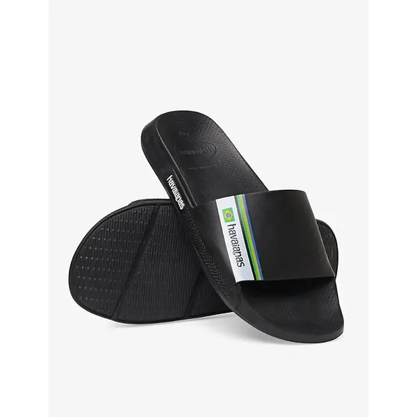Havaianas Brazil Logo-print Rubber Sandals