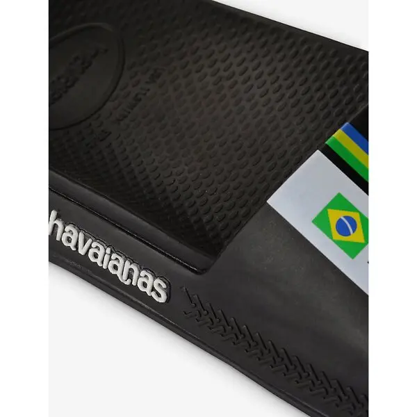 Havaianas Brazil Logo-print Rubber Sandals