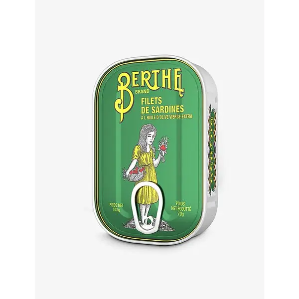 BERTHE Tinned Fish Sardines In Extra-virgin Olive Oil 100g