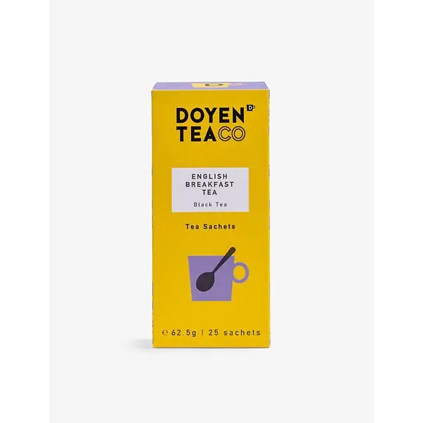 DOYEN TEA CO English Breakfast Teabags Box Of 25 62.5g - One-color