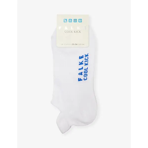 Falke Cool Kick Woven Ankle Socks - White