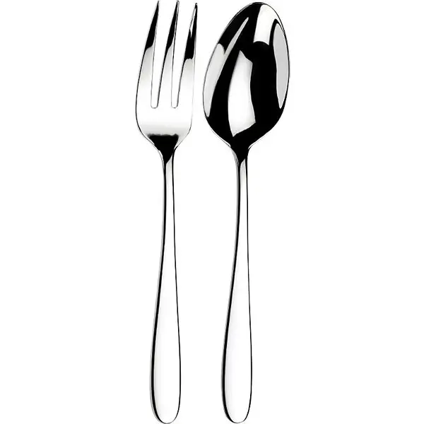 ARTHUR PRICE Willow Stainless Steel Salad Servers - One-color