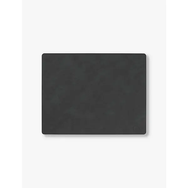 LIND DNA Square Leather Table Mat - One-color