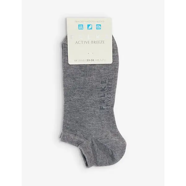 Falke Active Breeze Stretch-woven Socks - 3216 Light Greymel.