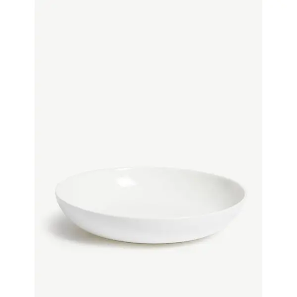 THE WHITE COMPANY Symons Bone China Pasta Bowl 24cm - White