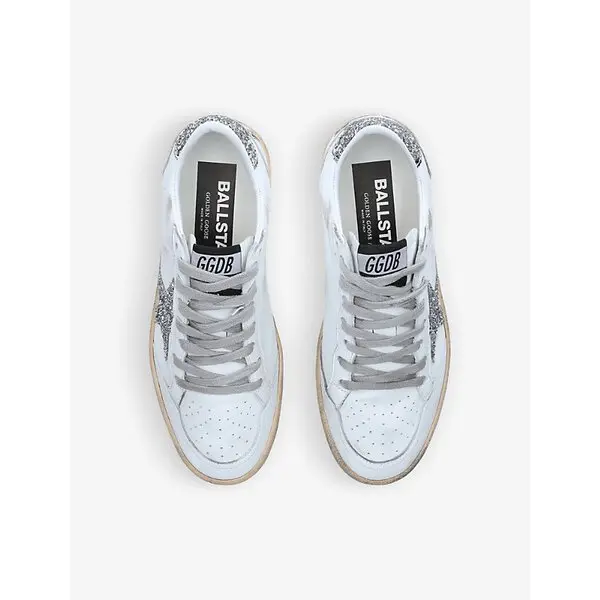GOLDEN GOOSE Ball Star 11325 Leather Low-top Trainers - White/oth