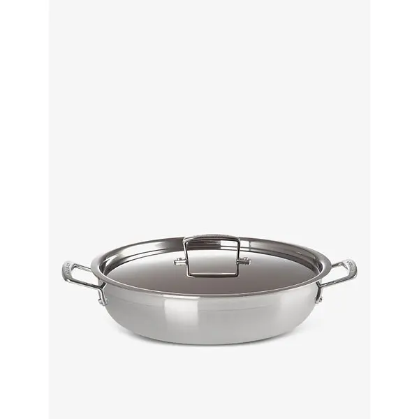 LE CREUSET 3-ply Shallow Stainless-steel Casserole Dish - One-color
