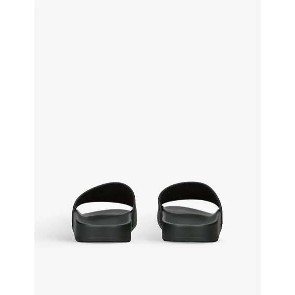 Balenciaga Logo-embossed Rubber Slides