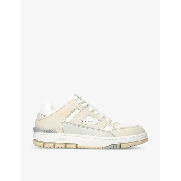 Axel Arigato Area Leather And Mesh Low-top Trainers - Cream Comb