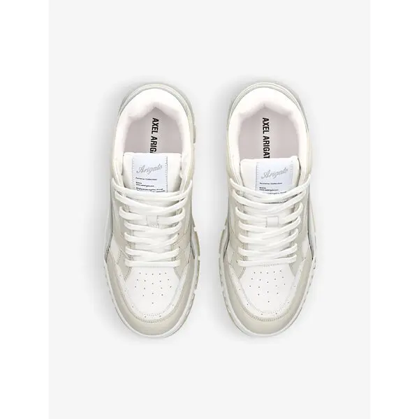 Axel Arigato Area Leather And Mesh Low-top Trainers - Cream Comb