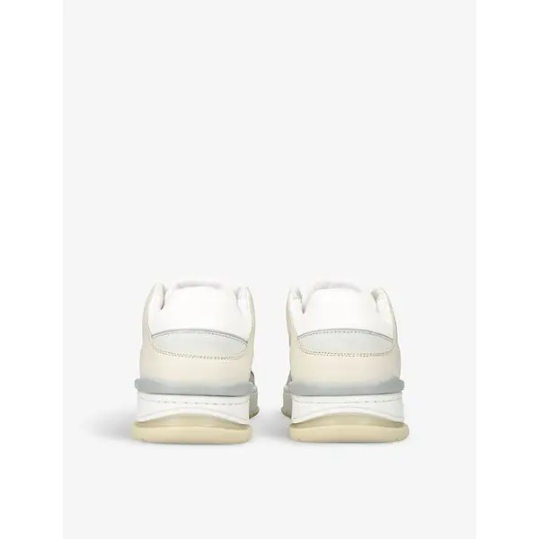Axel Arigato Area Leather And Mesh Low-top Trainers - Cream Comb