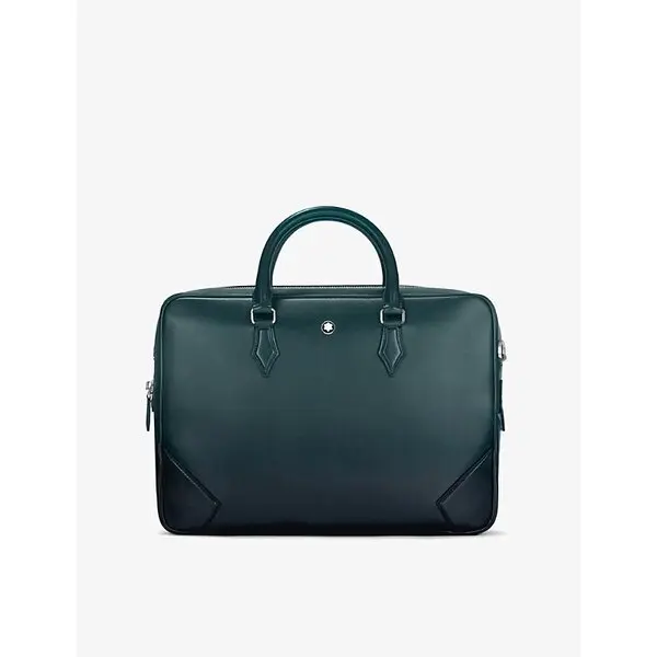 Montblanc Meisterstück Leather Briefcase - British Green