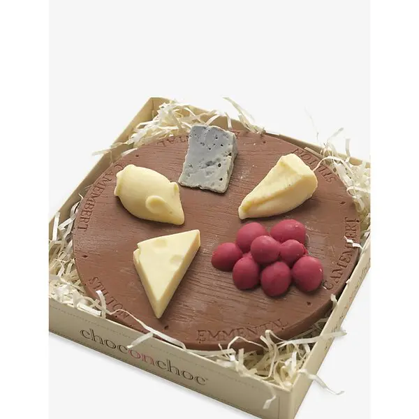 CHOC ON CHOC Cheese Board Belgian Chocolate 214g