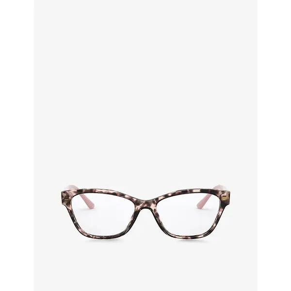 Prada Pr 03wv Cat-eye Glasses - Pink