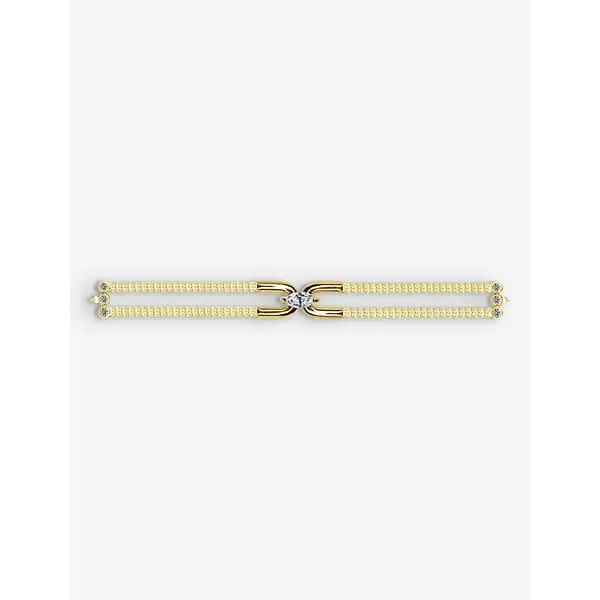 CARAT* LONDON Stevie Yellow Vermeil Sterling Silver Bracelet - Gold