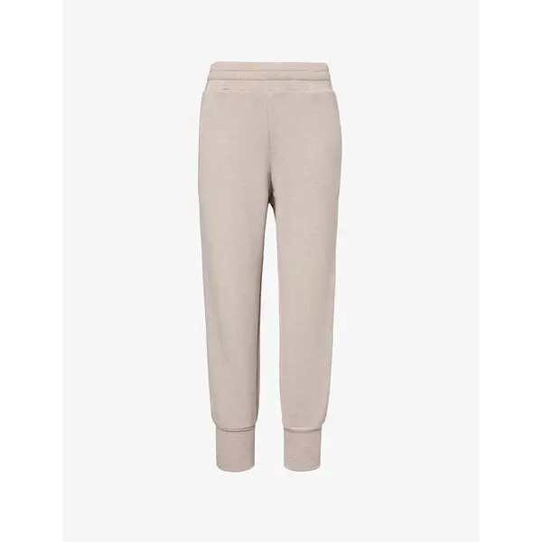 Varley The Slim Cuff Relaxed-fit Jogging Bottoms - Taupe Marl