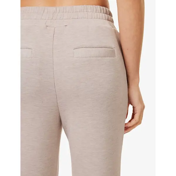 Varley The Slim Cuff Relaxed-fit Jogging Bottoms - Taupe Marl