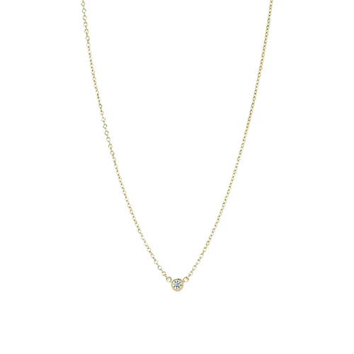 Tiffany & Co. Diamonds The Yard Pendant Necklace - Gold