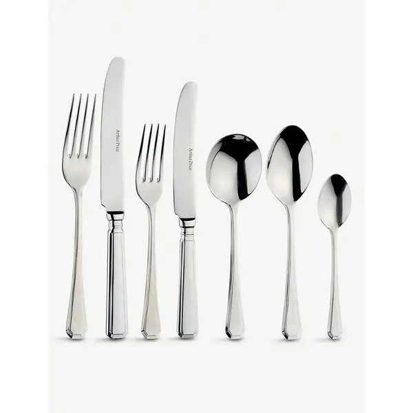 ARTHUR PRICE Grecian 58 Piece Stainless Steel Cutlery Canteen For 8 - One-color