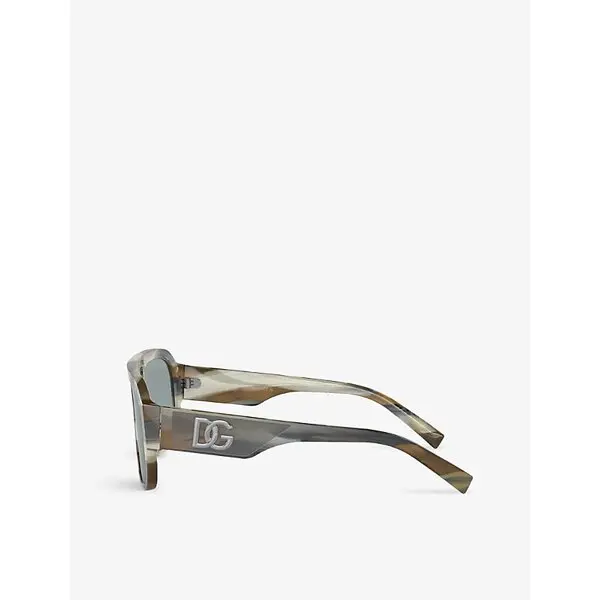 Dolce & Gabbana Dg4403 Pilot Sunglasses - Grey