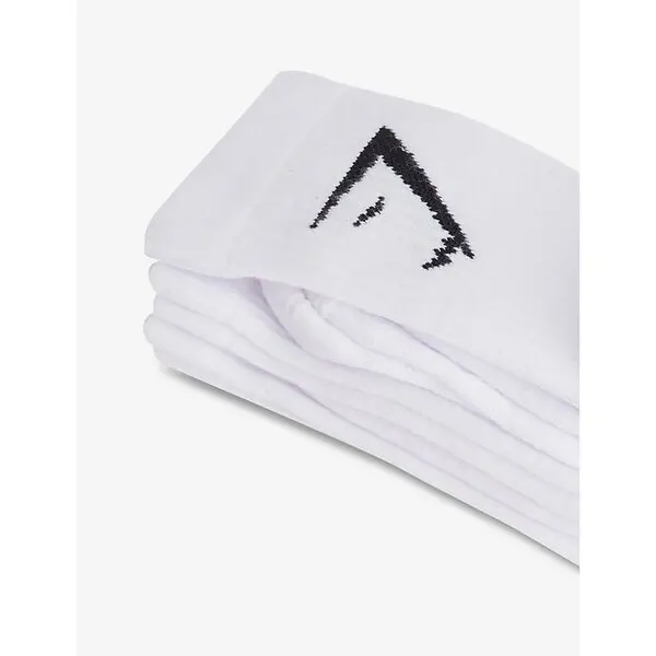 GYMSHARK Cotton-blend Socks Pack Of Three