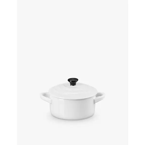 LE CREUSET Stoneware Petite Casserole Dish 10cm - White