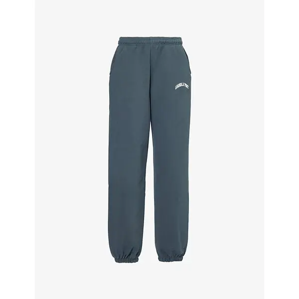 ADANOLA Straight-leg Cotton-jersey Jogging Bottoms