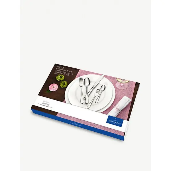 VILLEROY & BOCH Oscar 30-piece Stainless Steel Cutlery Set - One-color