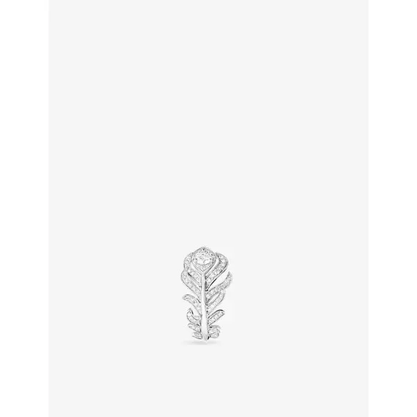 Boucheron Plume De Paon Diamond Ring
