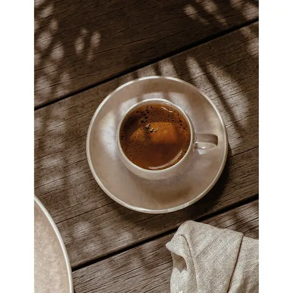 VILLEROY & BOCH Perlemor Sand Porcelain Espresso Cup 12cm
