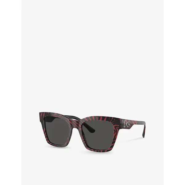 Dolce & Gabbana Dg4384 Square-frame Sunglasses
