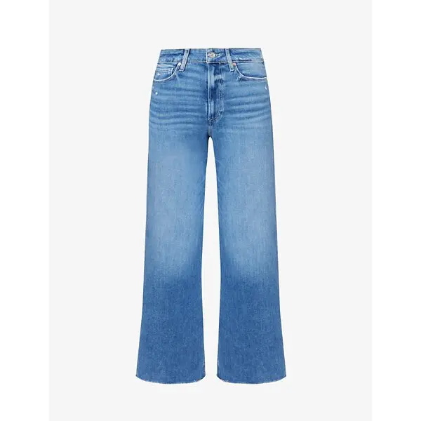 Paige Anessa Ankle Wide-leg Jeans