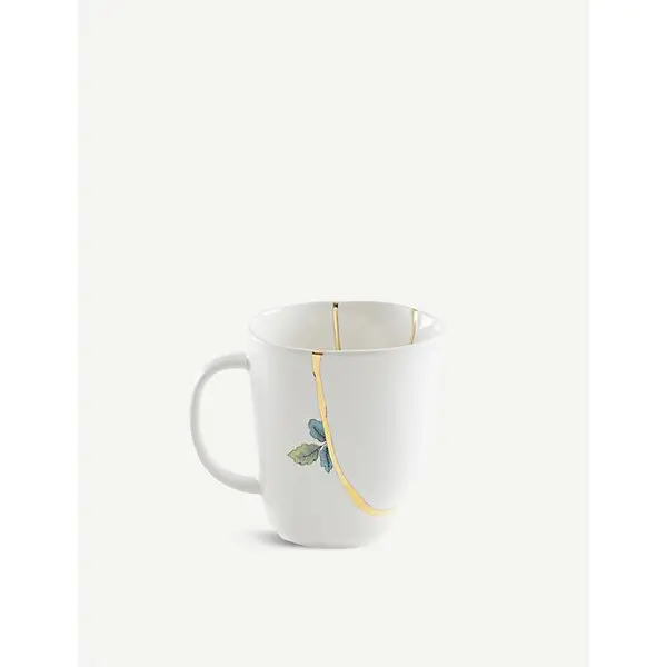 SELETTI Kintsugi N1 Porcelain Mug
