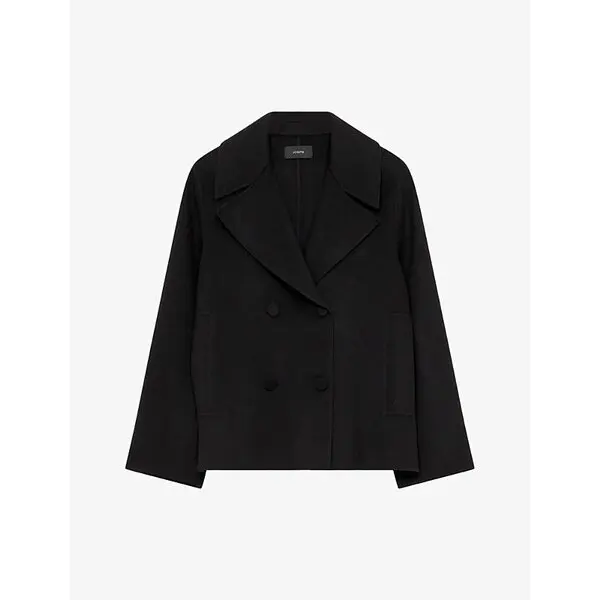 JOSEPH Gilkes Relaxed-fit Wool And Silk-blend Coat