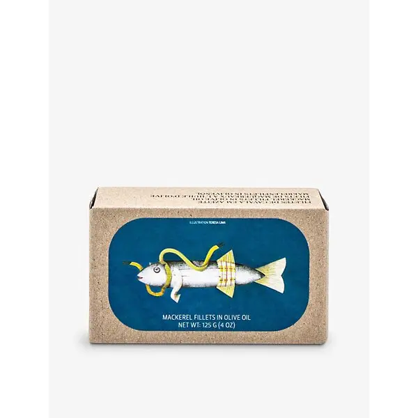 JOSE GOURMET Mackerel Fillets Tinned Fish In Olive Oil 125g - One-color