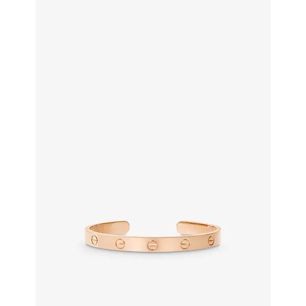CARTIER Love 18ct Cuff Bracelet - Rose Gold
