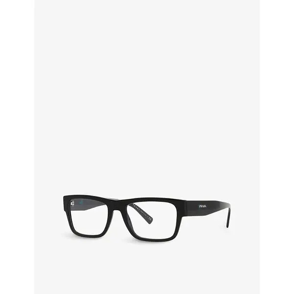 Prada Pr 15yv Square-frame Glasses - Black
