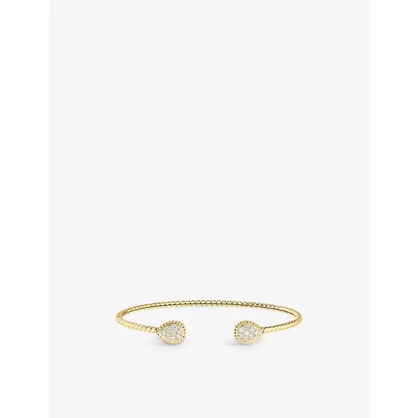 Boucheron Serpent Bohème Diamond Yellow-gold Bangle - Yellow Gold
