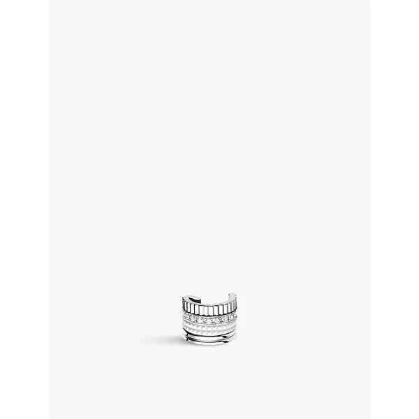 Boucheron Quatre Double White Single Earring