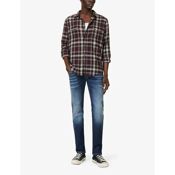 REPLAY Anbass Regular-fit Slim-leg Jeans - Dark Blue