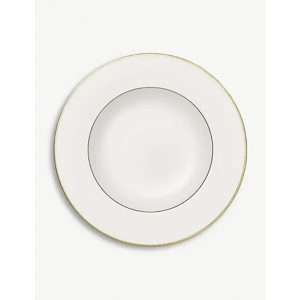 VILLEROY & BOCH Anmut Gold Deep Plate 24cm - White