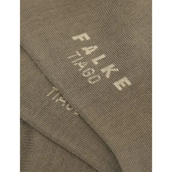 Falke Tiago Stretch-cotton Blend Socks - Military