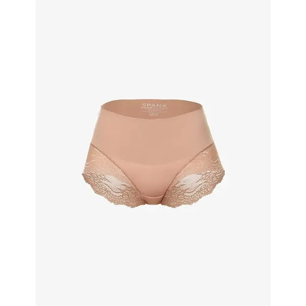 Spanx Supersmooth™ Undie-tectable® Lace Hi-hipster - Cafe Au Lait