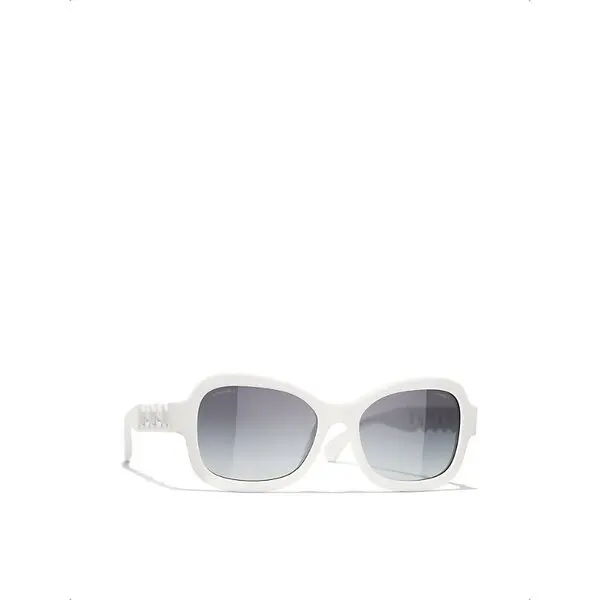 Chanel Ch5465q Rectangle Sunglasses