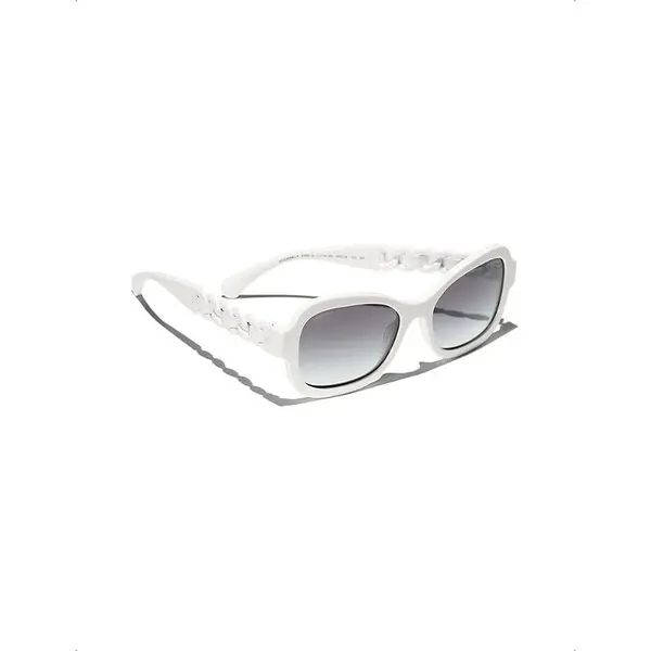 Chanel Ch5465q Rectangle Sunglasses