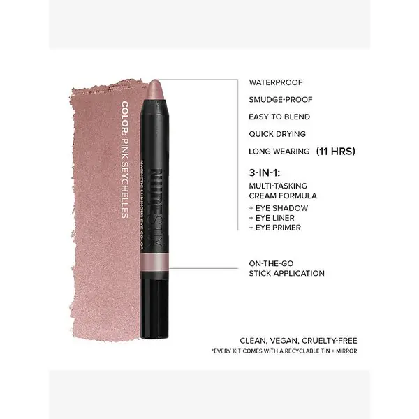 NUDESTIX Nude Beach Eyeshadow Kit - One-color