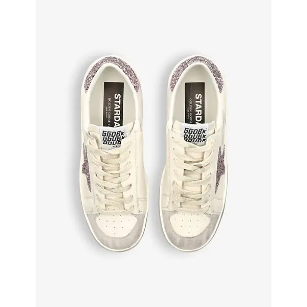 GOLDEN GOOSE Stardan Leather Low-top Trainers - White/comb