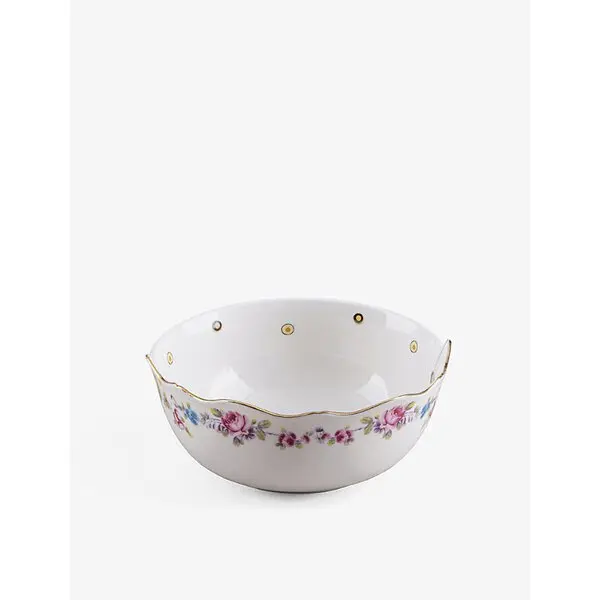 SELETTI Hybrid Saylac Abstract-pattern Bone-china Porcelain Bowl
